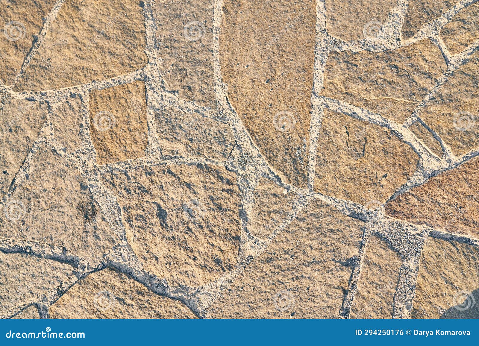 A Cobblestone Texture with a Small Depth of Field for a Perspective ...