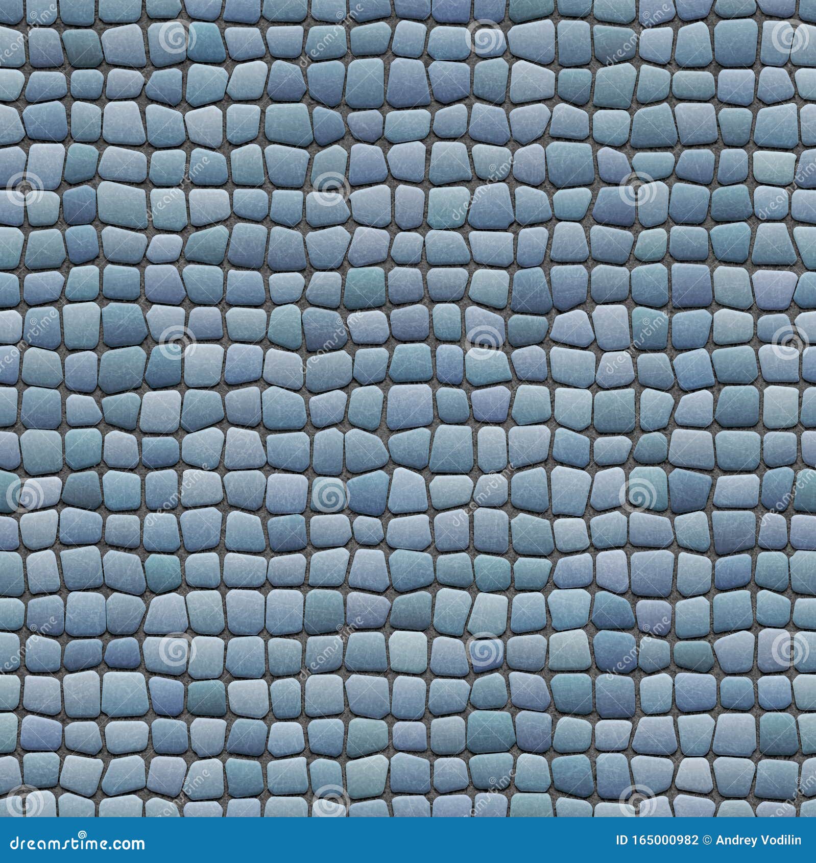 Cobblestone Uneven Rectangular Pavement Seamless Pattern Stock Vector ...