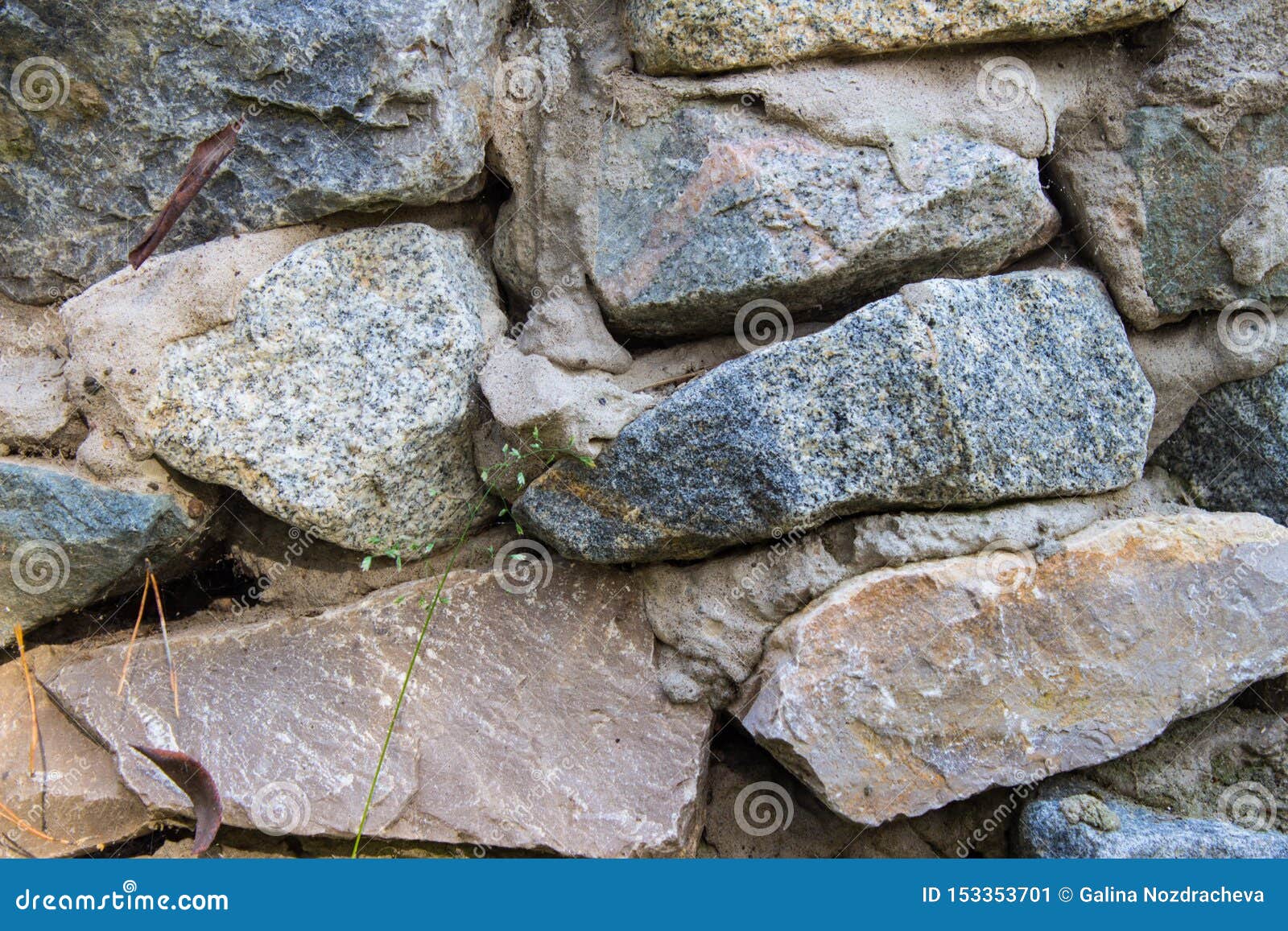 Cobblestone Wall. Stone Wall Background Stock Image - Image of ...