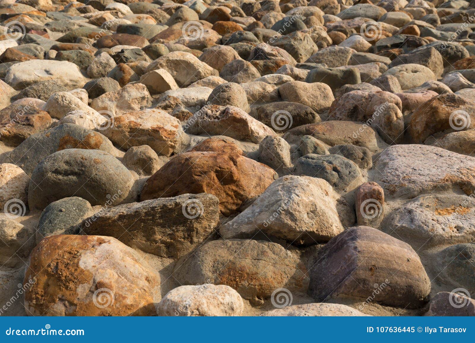 Cobblestone wall texture. stock image. Image of grey - 107636445