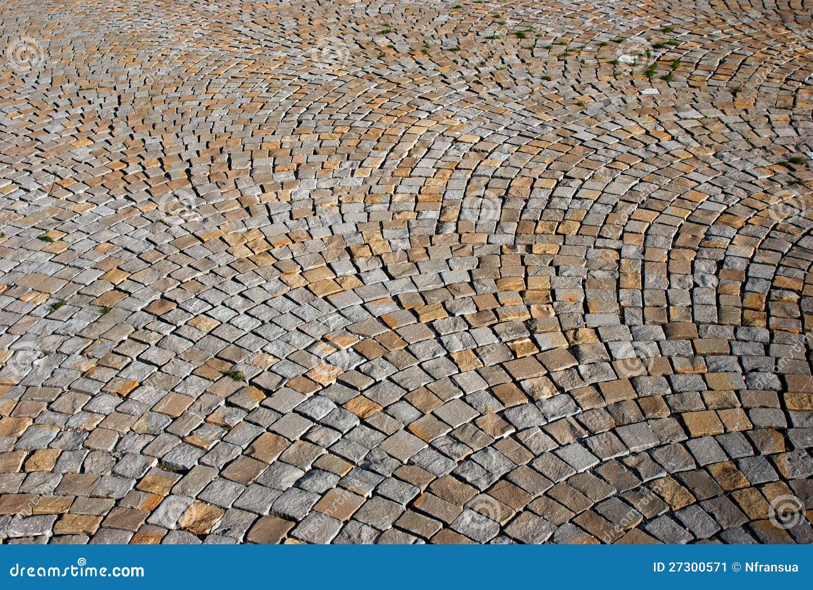 Cobblestones stock image. Image of mosaic, concentric - 27300571
