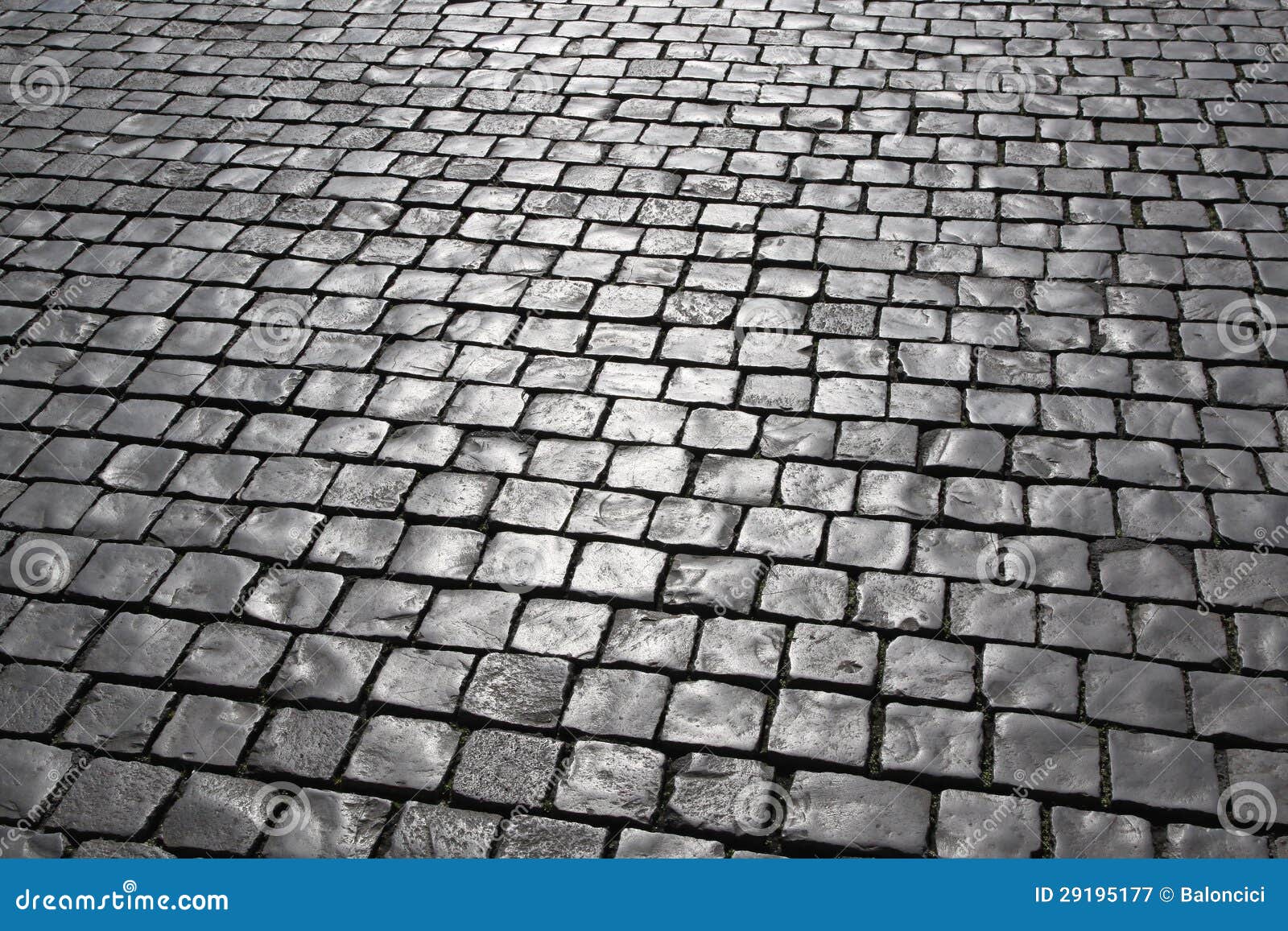 Cobblestones stock image. Image of italy, pavement, pattern - 29195177