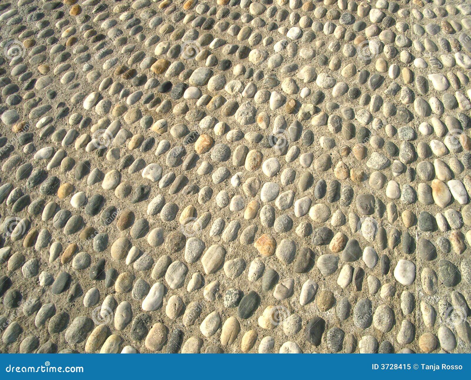 Cobblestones stock image. Image of grey, little, coloured - 3728415