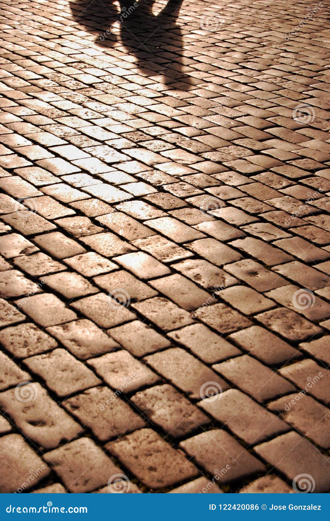 COBBLESTONES stock photo. Image of main, prague, cobblestone - 122420086