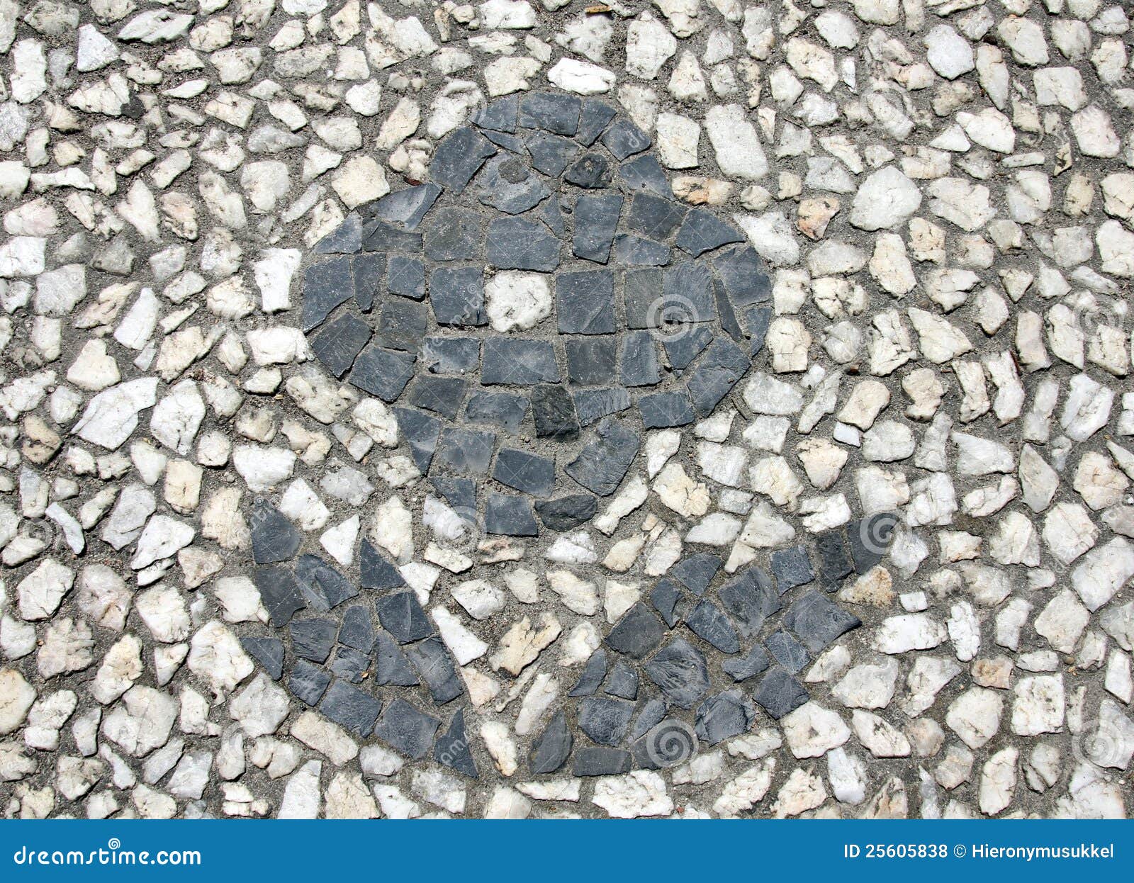 Cobblestones Flower stock photo. Image of handiwork, cobblestones ...