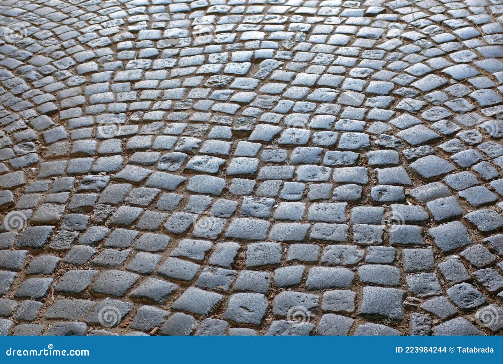 Cobblestones street stock photo. Image of cobblestones - 223984244