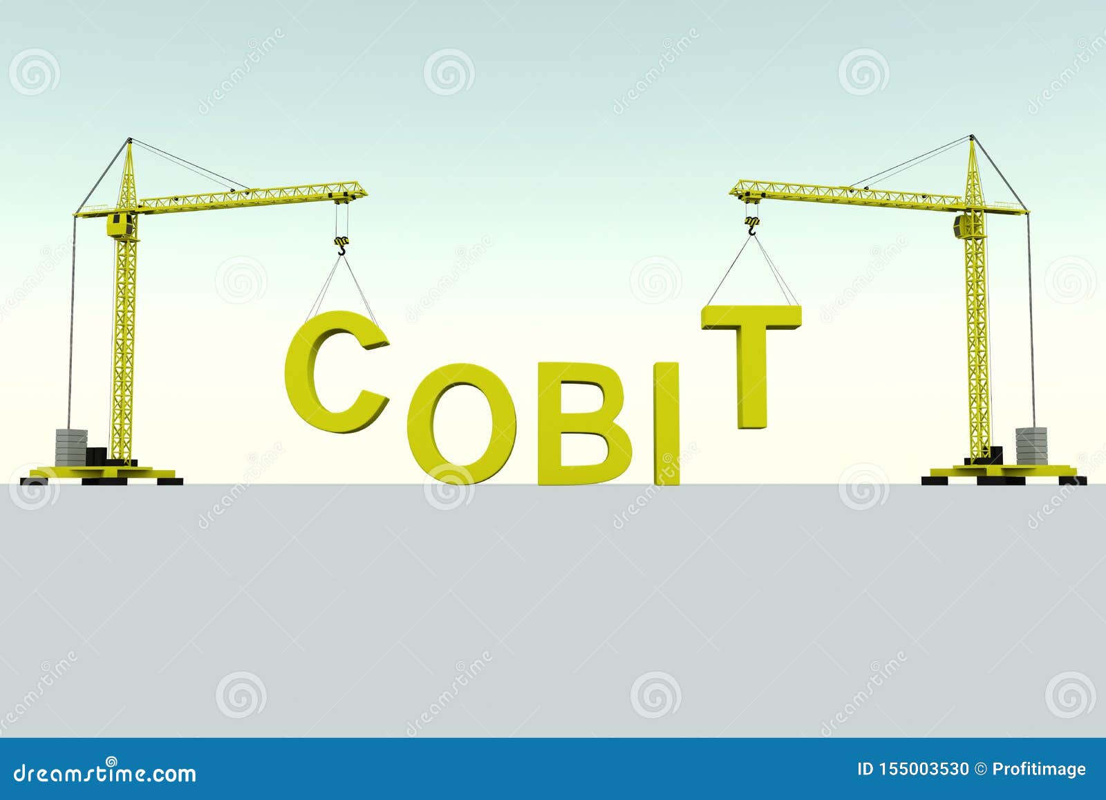 COBIT Concept Vector Infographics Stock Image | CartoonDealer.com ...