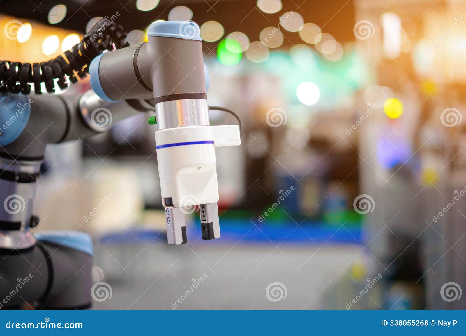 COBOT(Collaborative Robot) with Electric Gripper Stock Photo - Image of ...