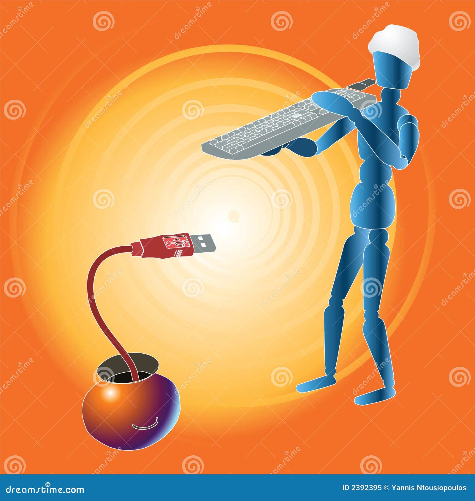 Cobra Del Usb Imagen. Imagen: 2392395