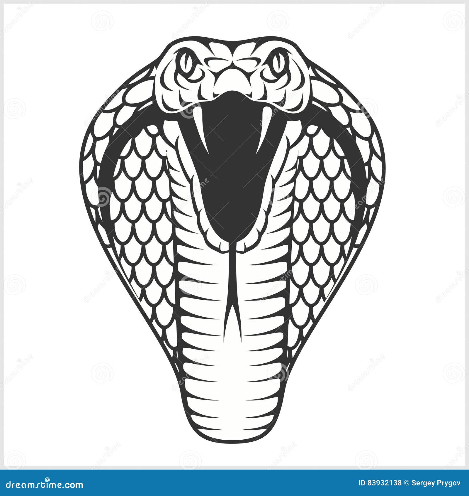 Cobra Head Vector Head Snake Logo Design | CartoonDealer.com #186040228