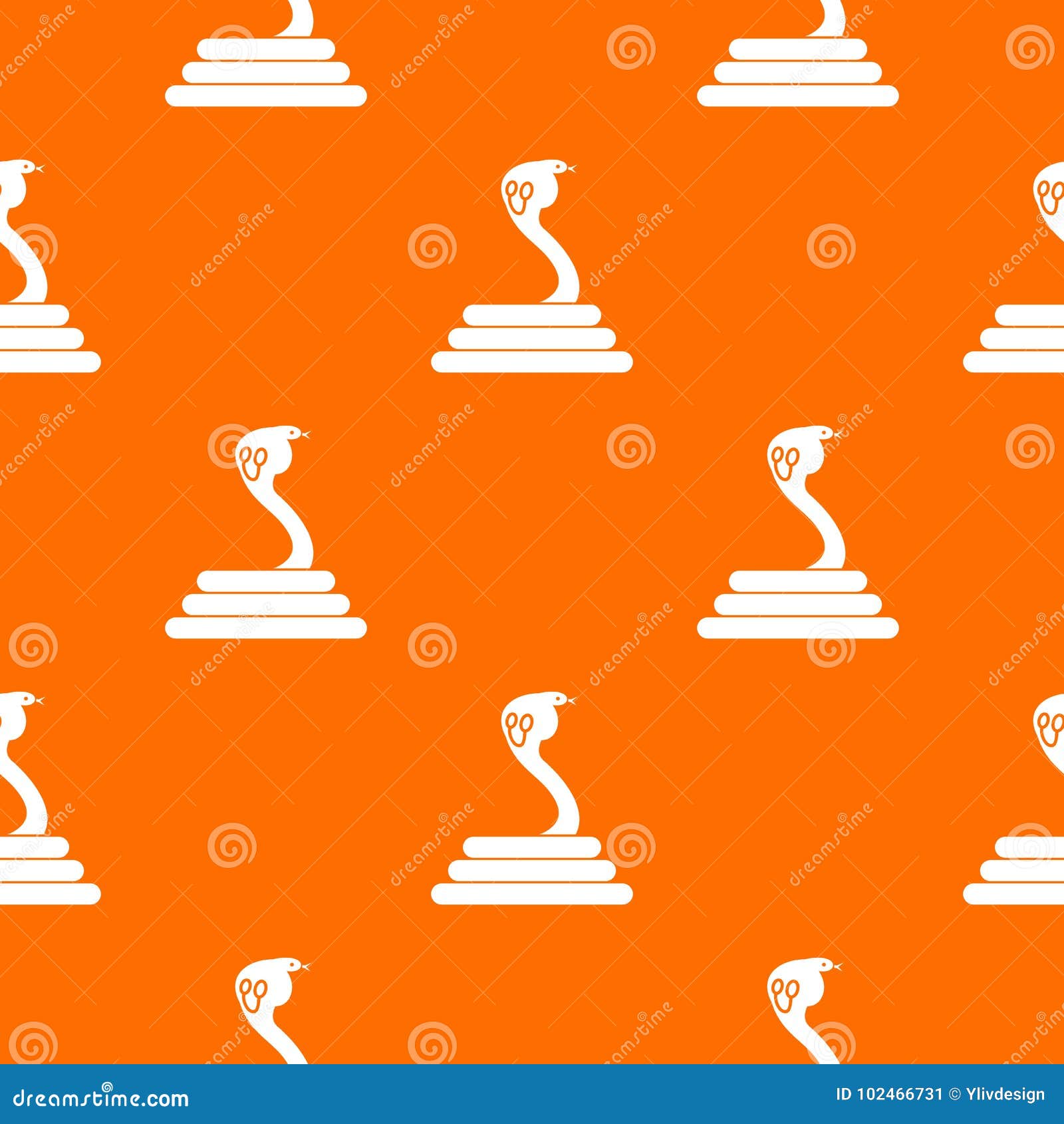 Cobra pattern seamless stock vector. Illustration of dance - 102466731