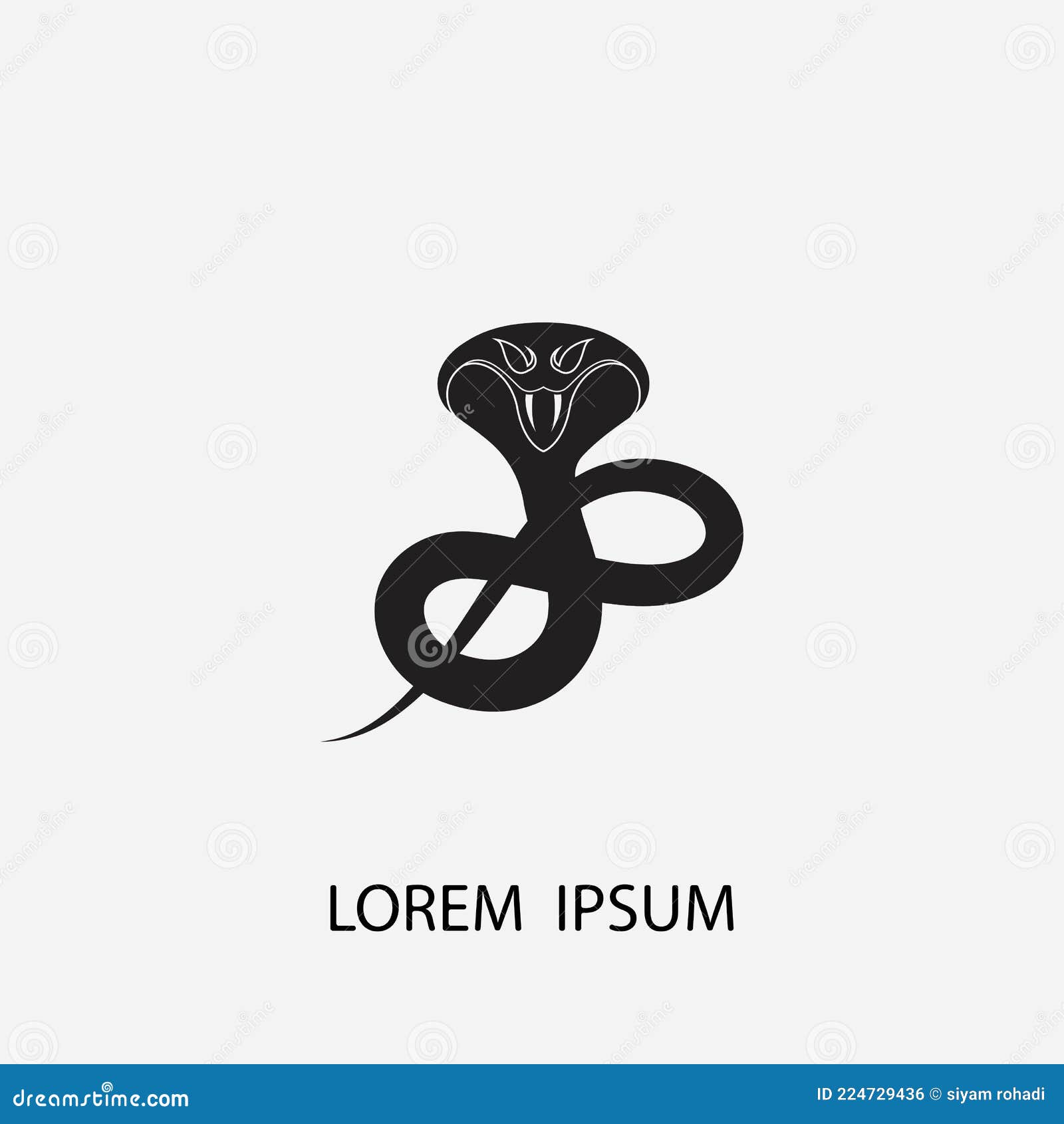 Cobra Vector Illustration Design Icon Logo Stock Vector - Illustration ...