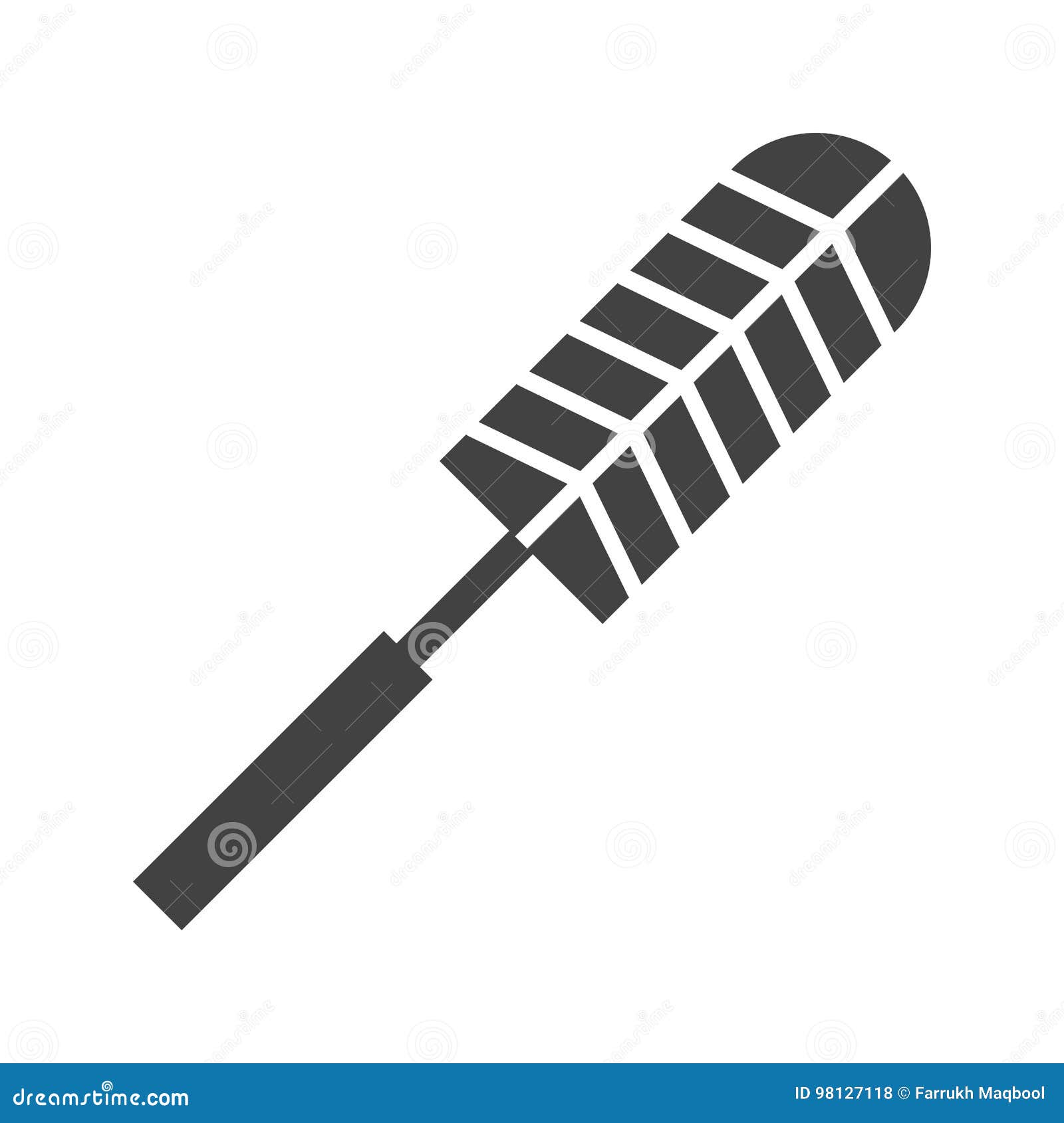 Cobweb Duster stock vector. Illustration of duster, concept - 98127118