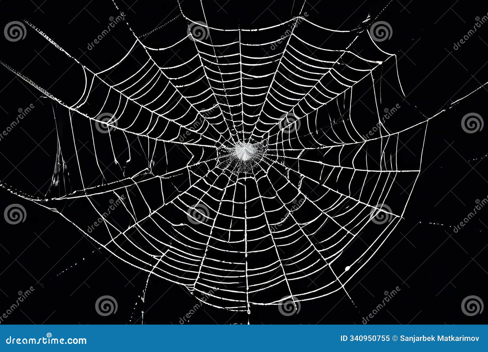 Cobweb Illusion Use Geometric Patterns and Lines To Create an Op Stock ...