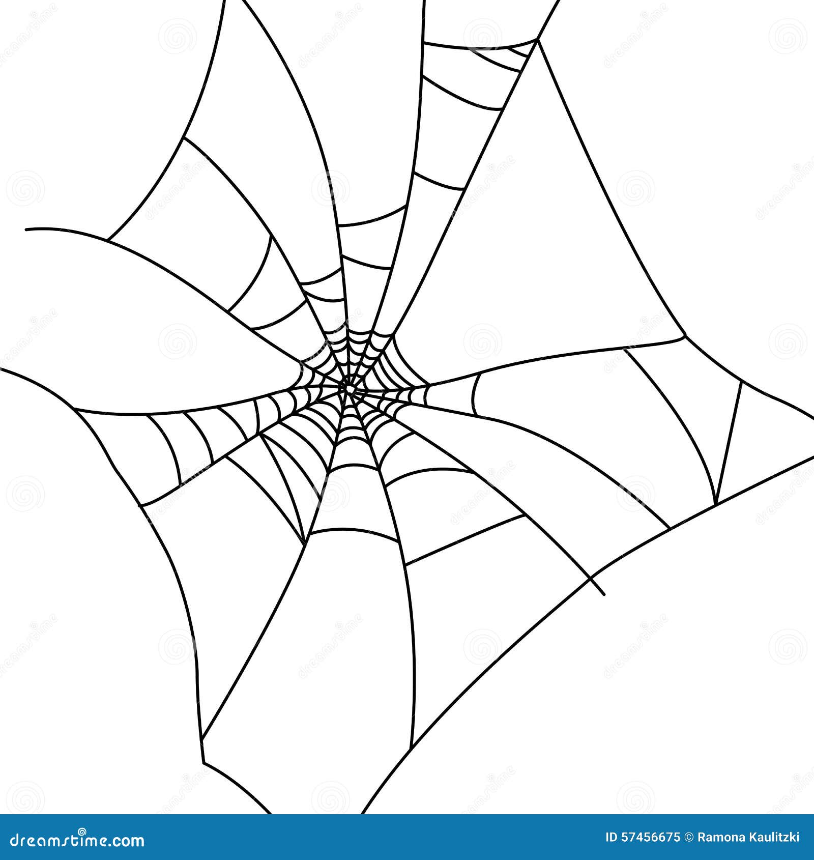 Cobweb stock illustration. Illustration of spooky, halloween - 57456675