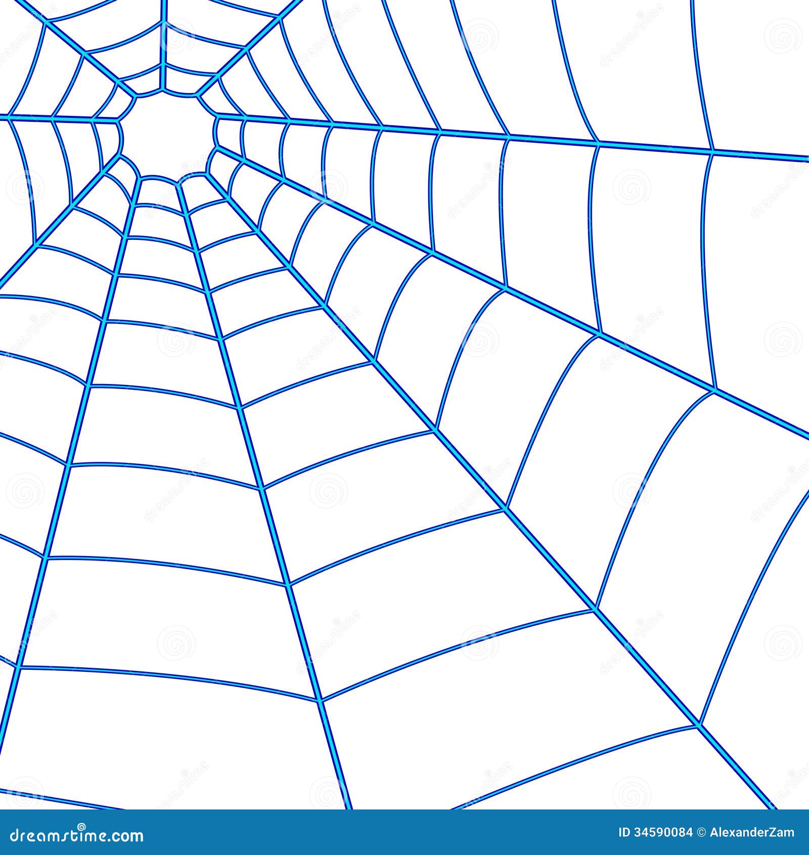 Cobweb stock vector. Illustration of icon, spidery, skeleton - 34590084