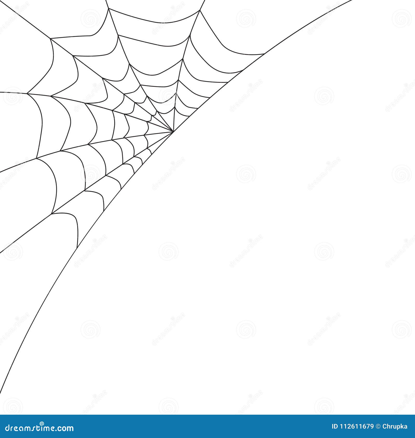 Cobweb pattern stock vector. Illustration of pattern - 112611679