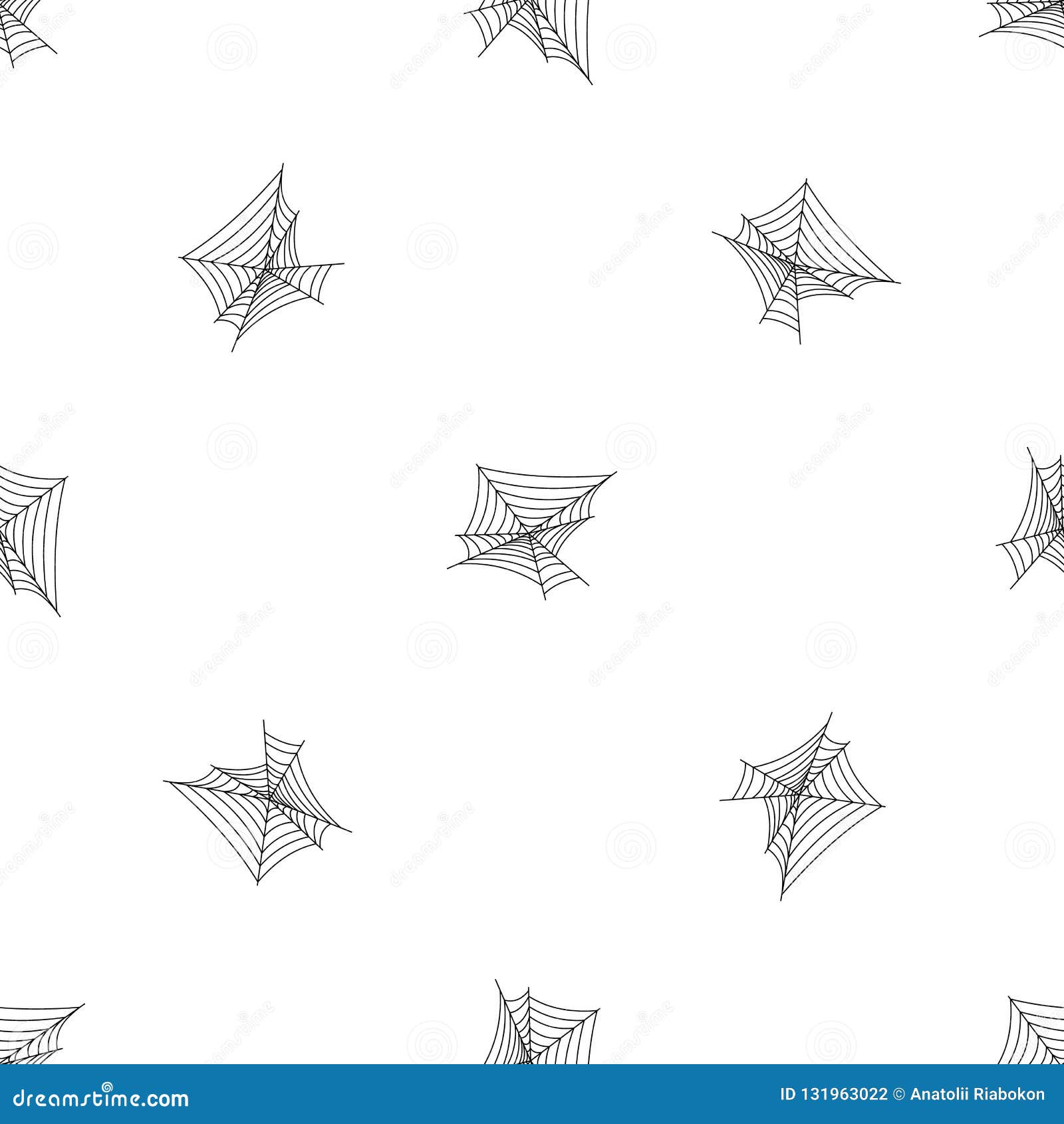 Cobweb Pattern Seamless Vector Stock Vector - Illustration of geometric, spiderweb: 131963022