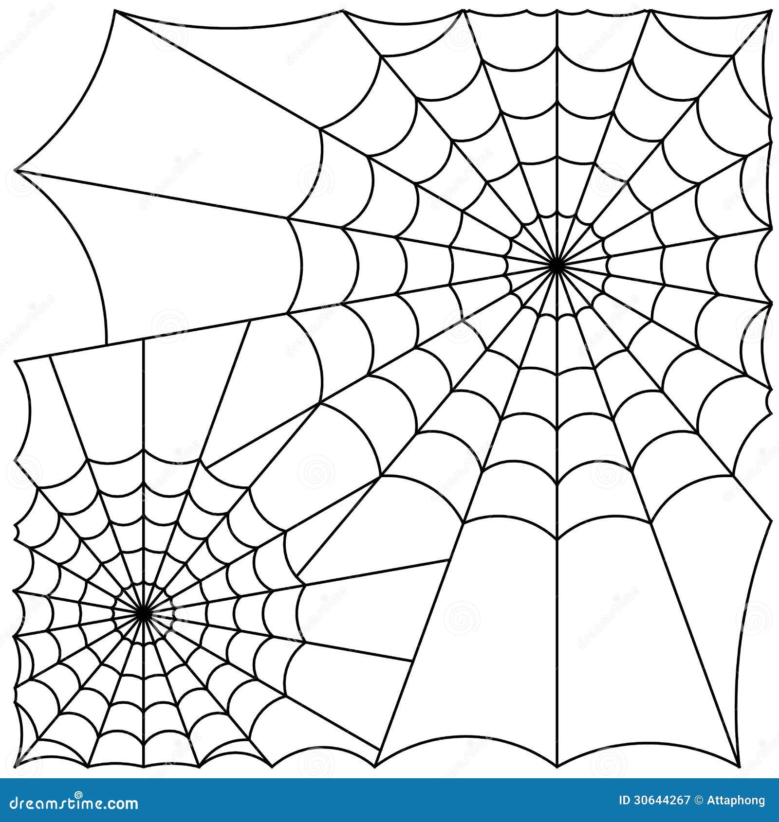 Cobweb vector stock vector. Illustration of isolated - 30644267