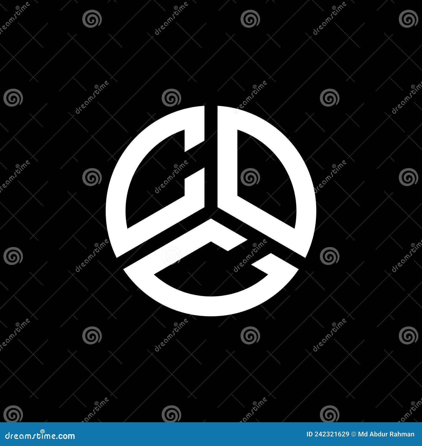 COC Letter Logo Design on White Background. COC Creative Initials ...