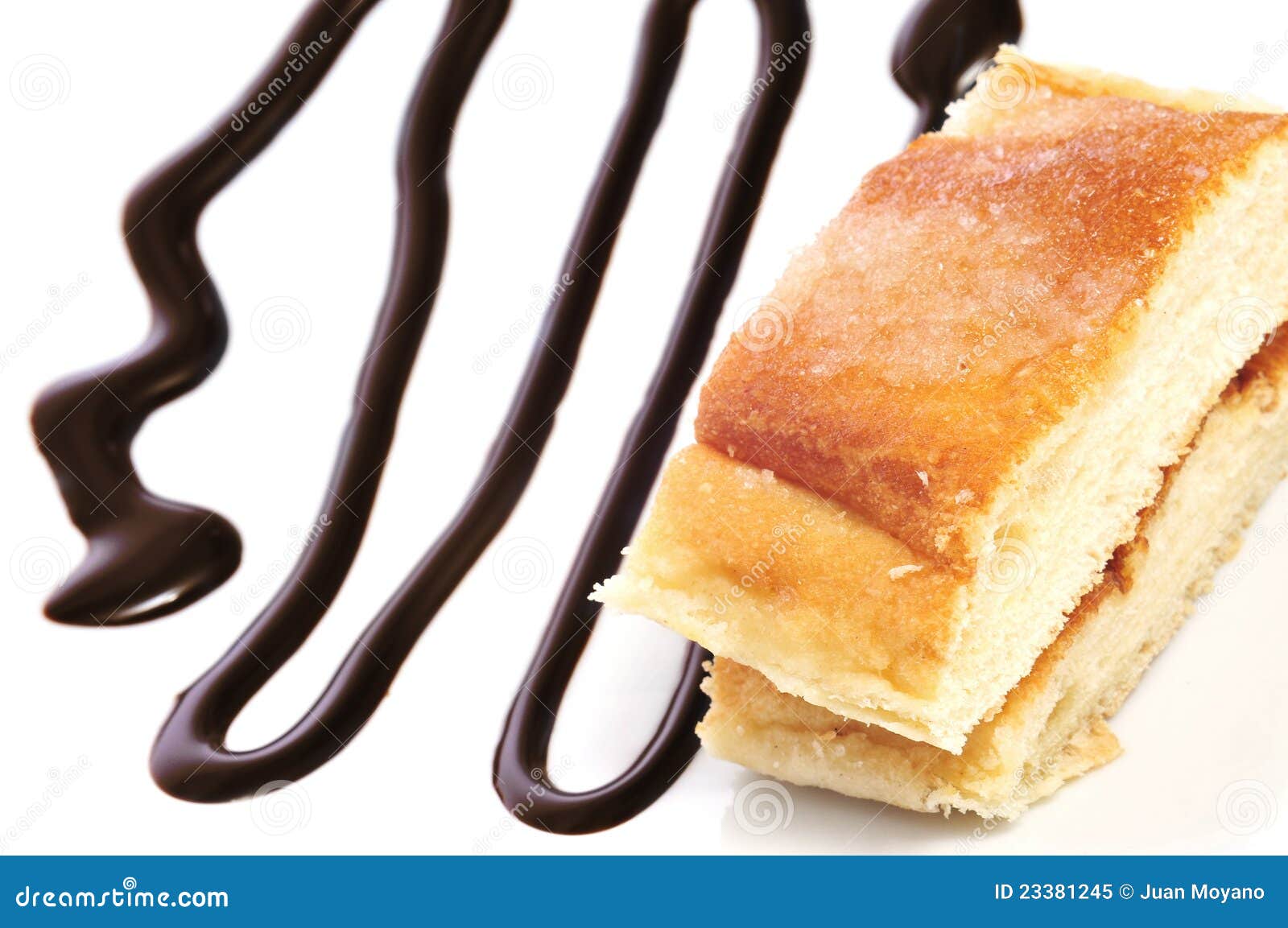 Coca Amb Sucre, Typical Catalan Cake Stock Image - Image of catalonia ...