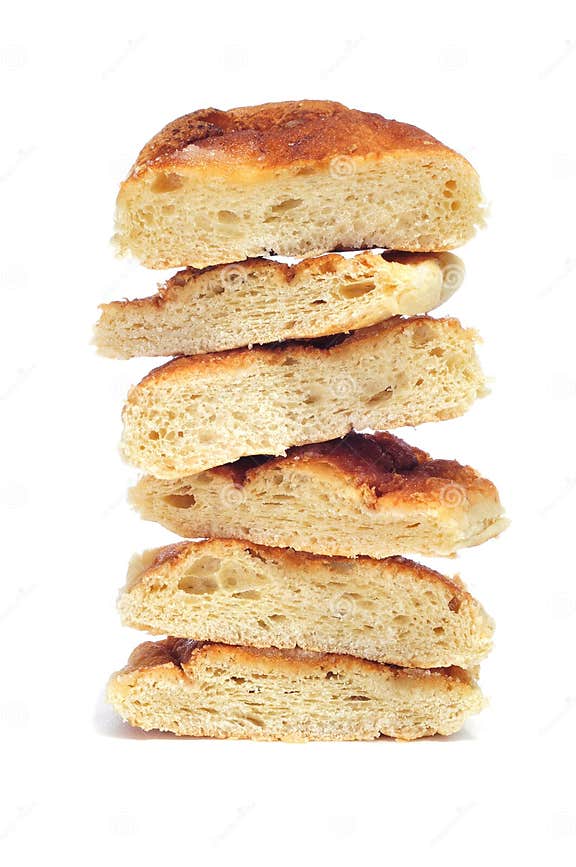 Coca Amb Sucre, Typical Catalan Cake Stock Image - Image of pastry ...