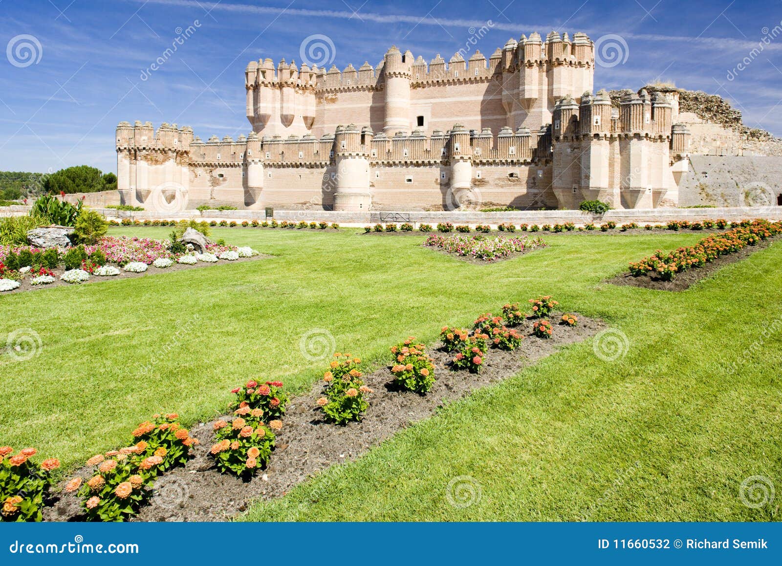 Coca Castle stock photo. Image of horticulture, exteriors - 11660532