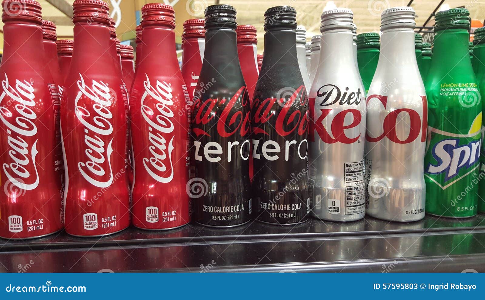 Coca Cola Bottles editorial stock photo. Image of black - 57595803