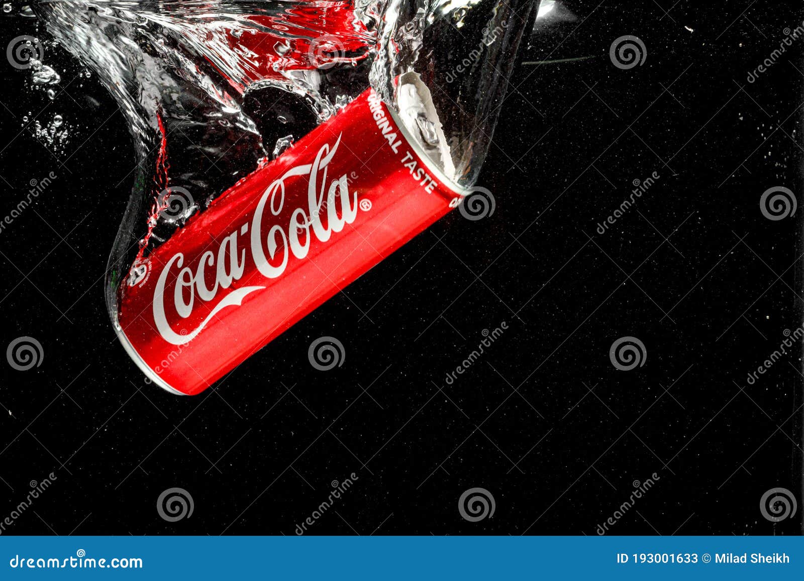 Coca cola can editorial stock photo. Image of font, cola - 193001633