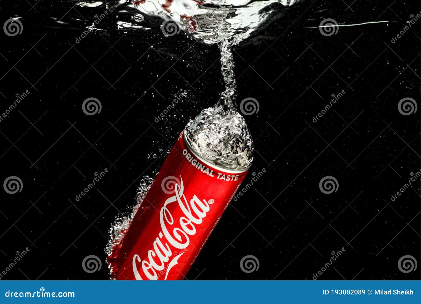 Coca cola can editorial stock image. Image of label - 193002089