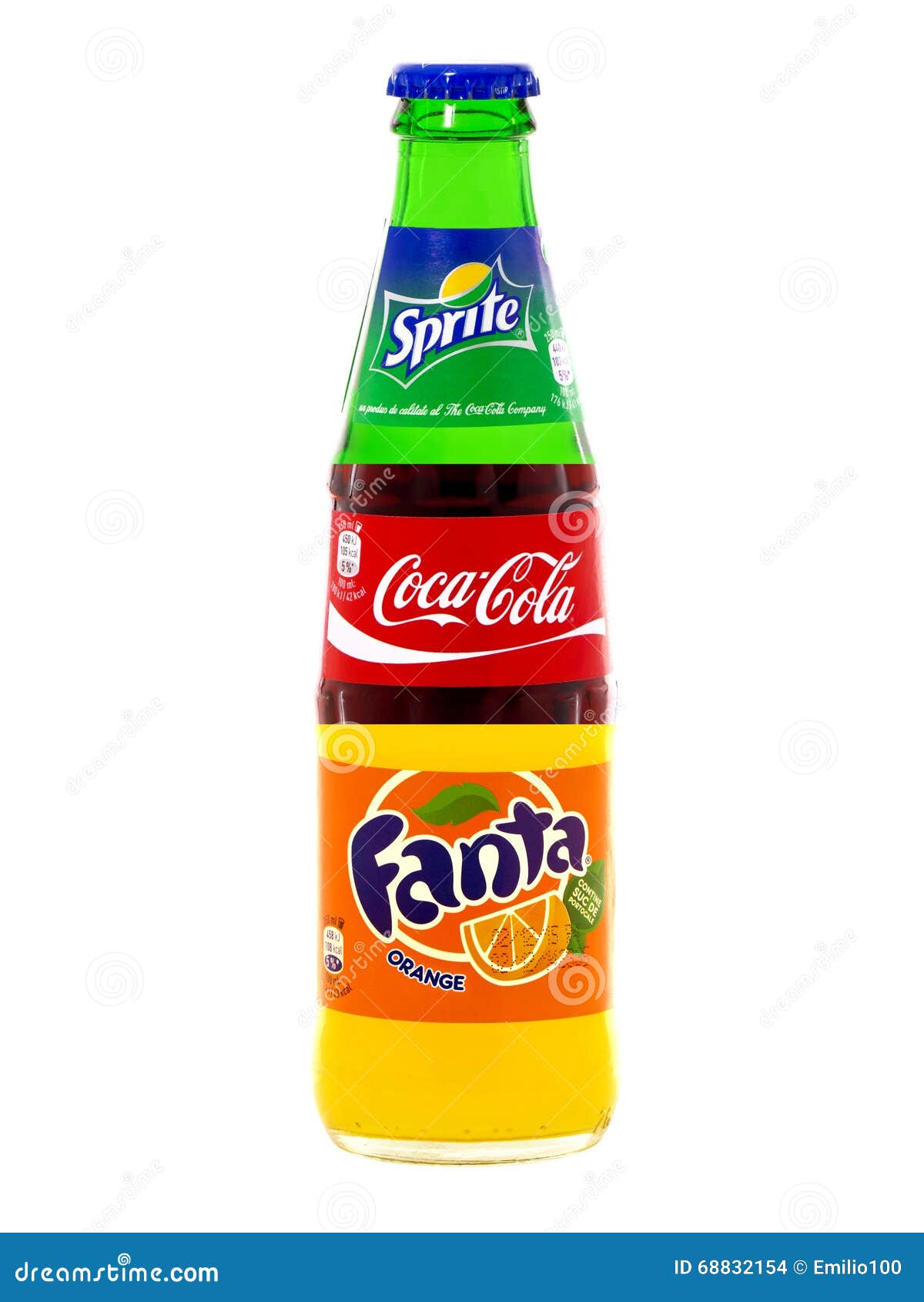 Coca-cola, Fanta Et Sprite Dans Une Bouteille Image stock éditorial ...