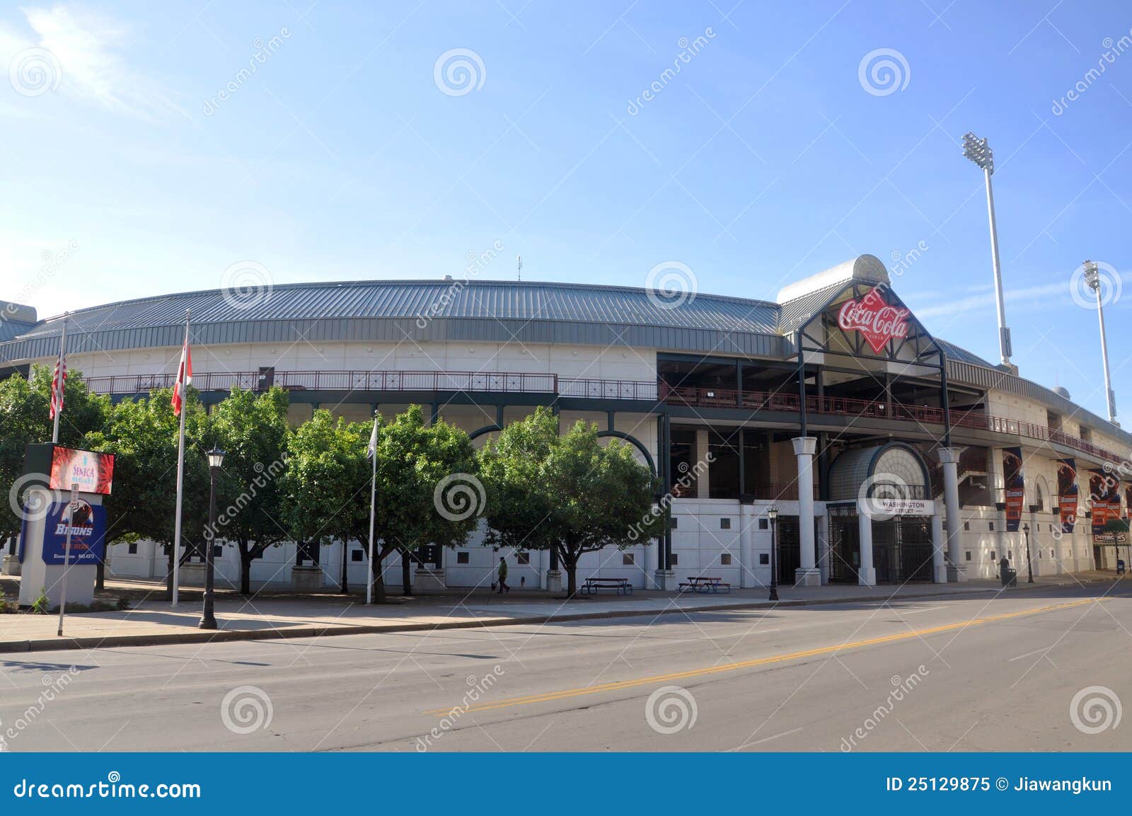 Coca-Cola Field in Downtown Buffalo Editorial Image - Image of american ...