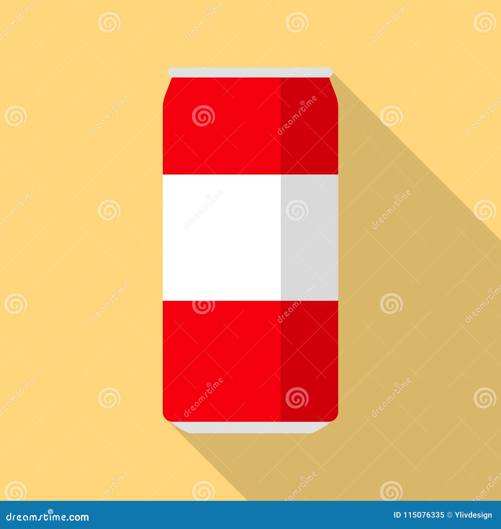 Coca cola icon, flat style stock vector. Illustration of soda - 115076335
