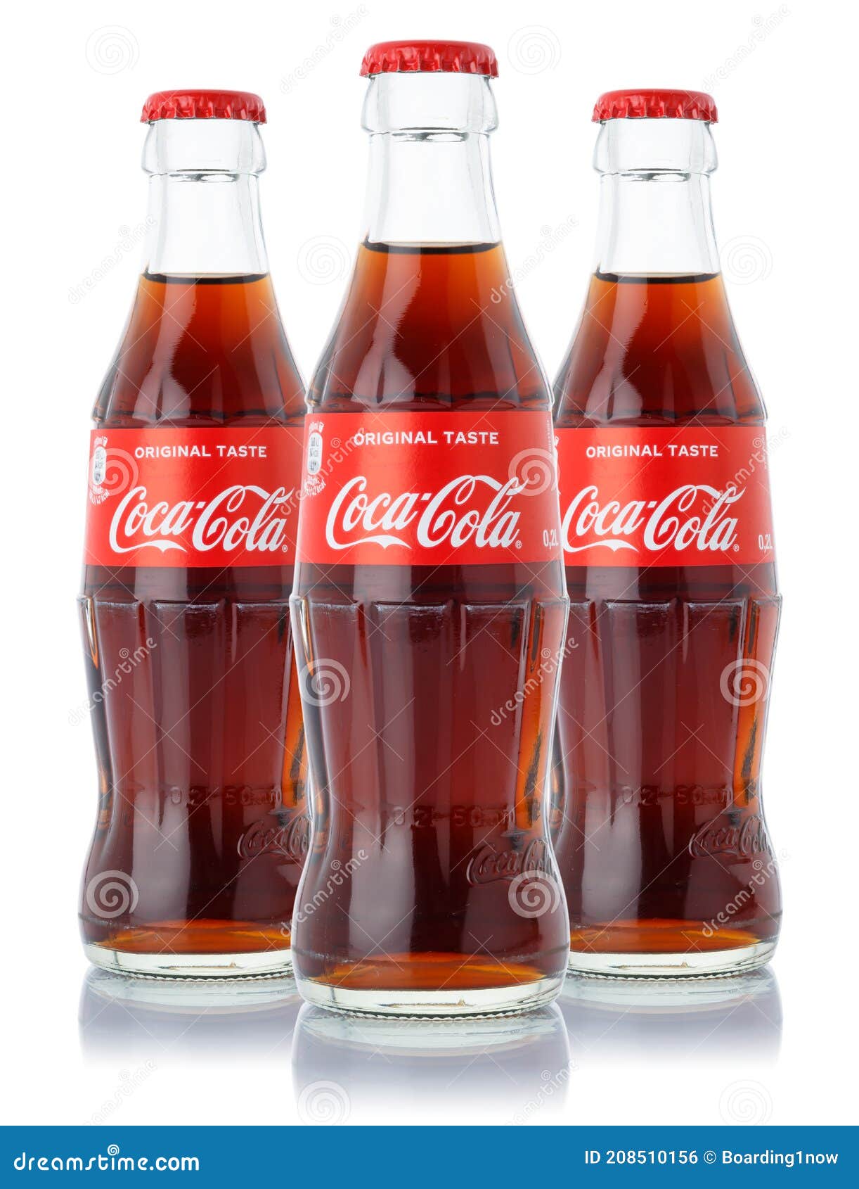 Coca Cola Coca-Cola Lemonade Soft Drinks Bottles Isolated on a White ...