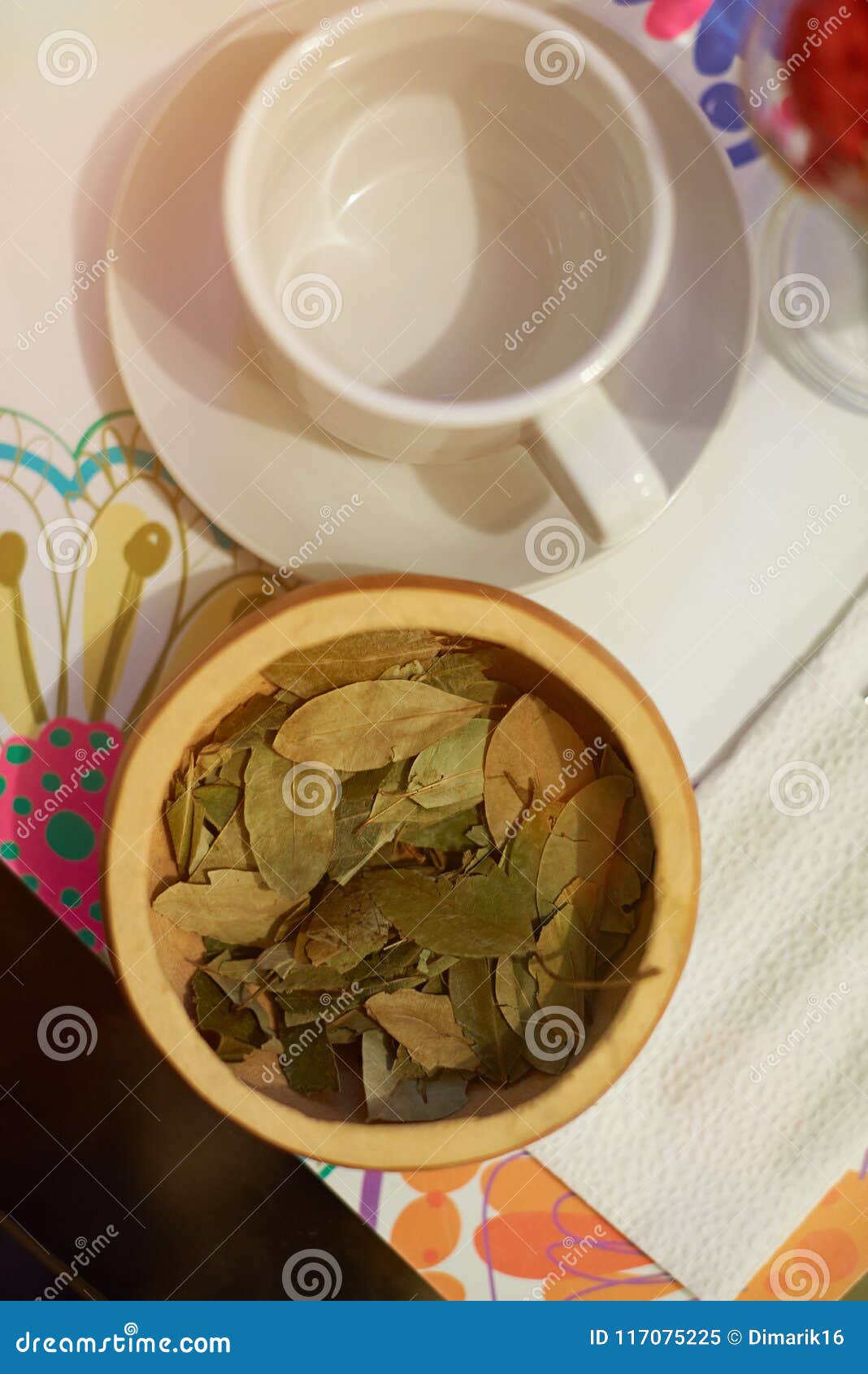 Coca tea leafs stock image. Image of leaf, ingredient - 117075225