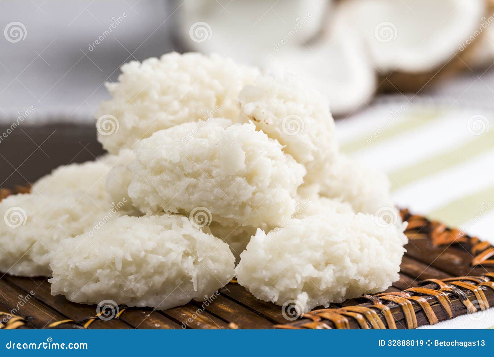 Cocada (coconut sweet) stock image. Image of food, cuisine - 32888019