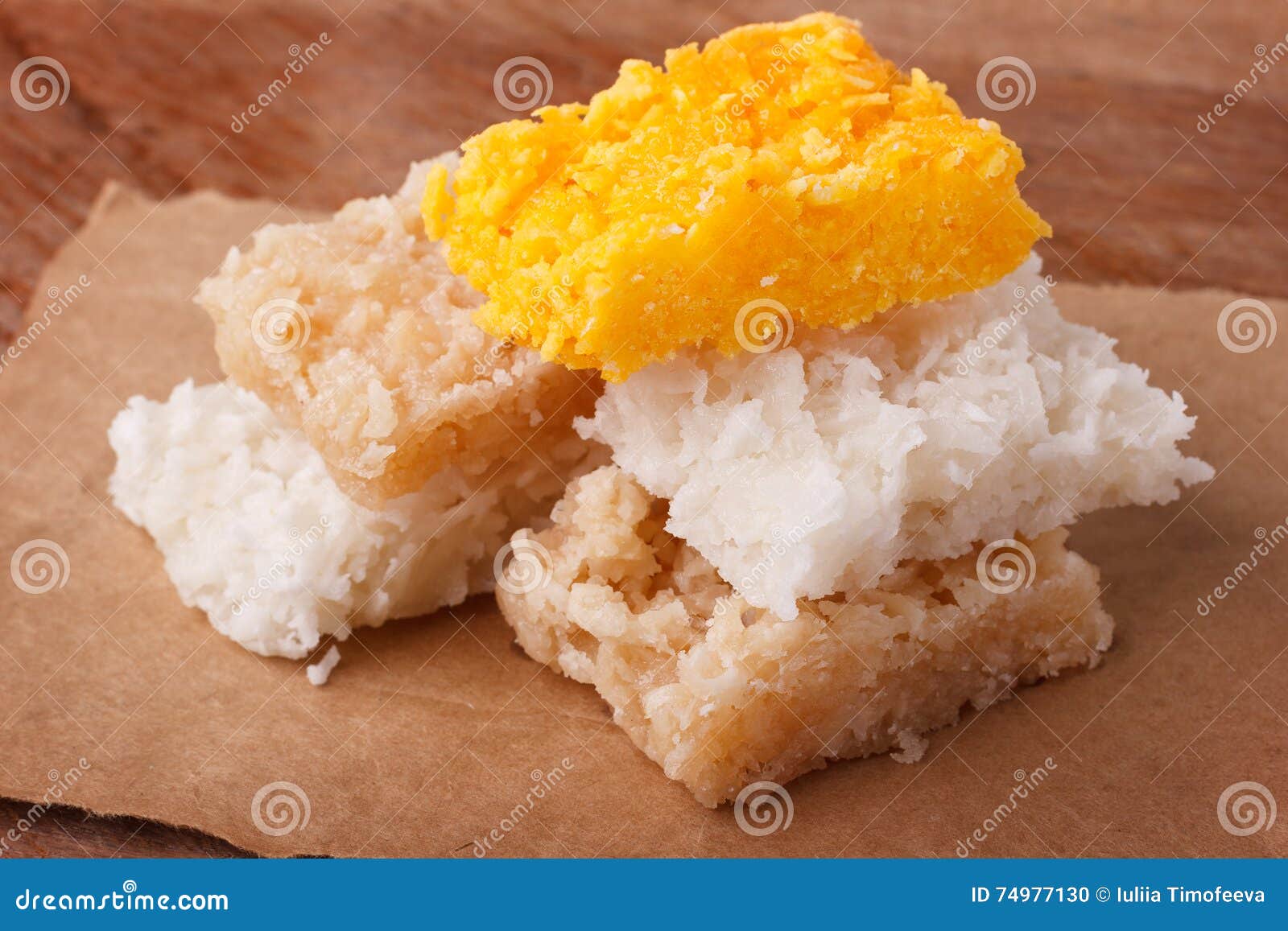 Cocada Del Caramelo Del Coco Foto de archivo - Imagen de alimento ...