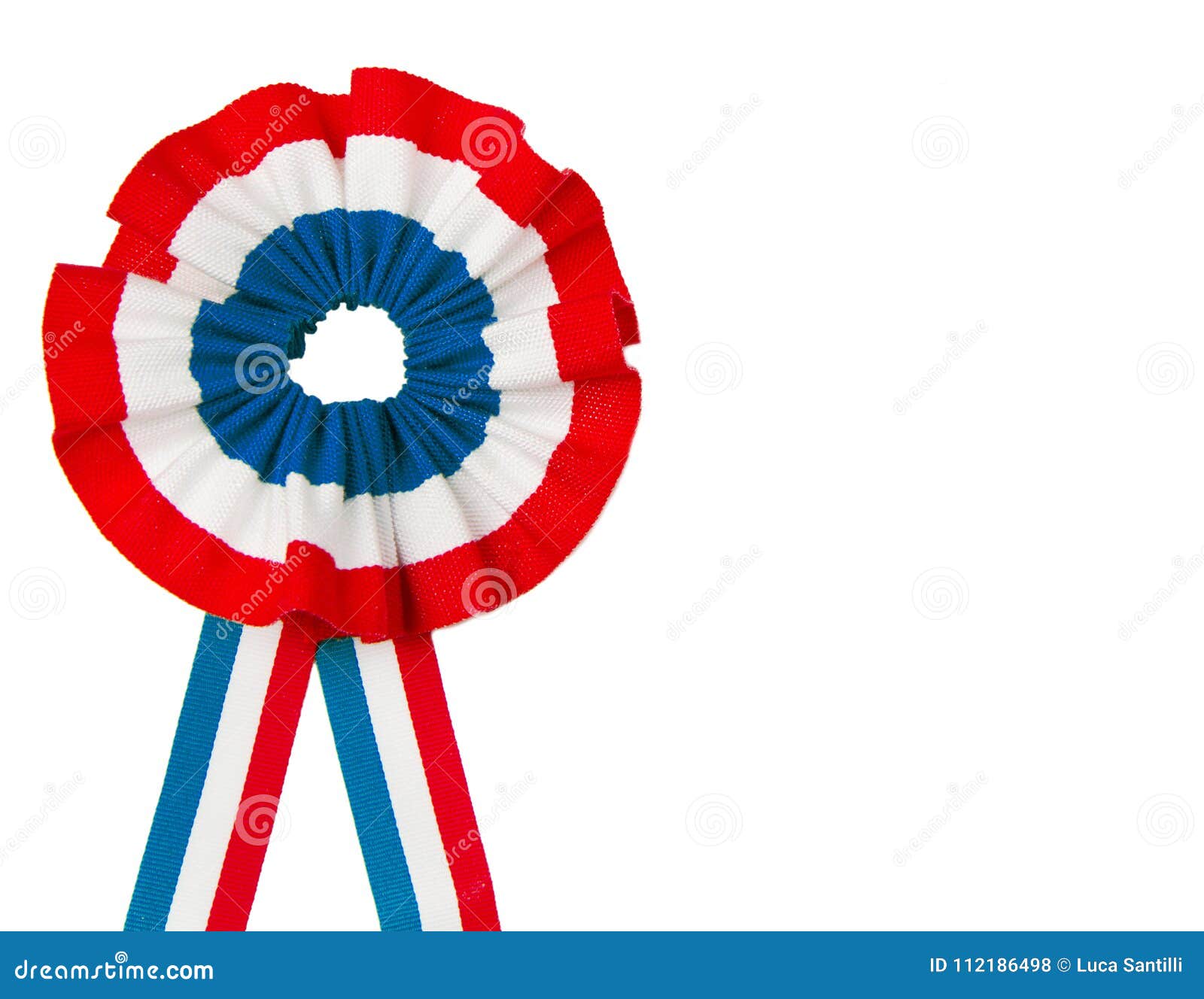 Cocarde photo stock. Image du étoile, république, état - 112186498