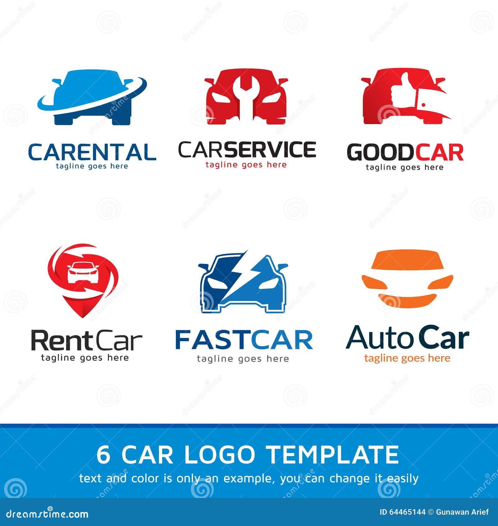 Coche Automotriz Logo Template Design Ilustración del Vector ...