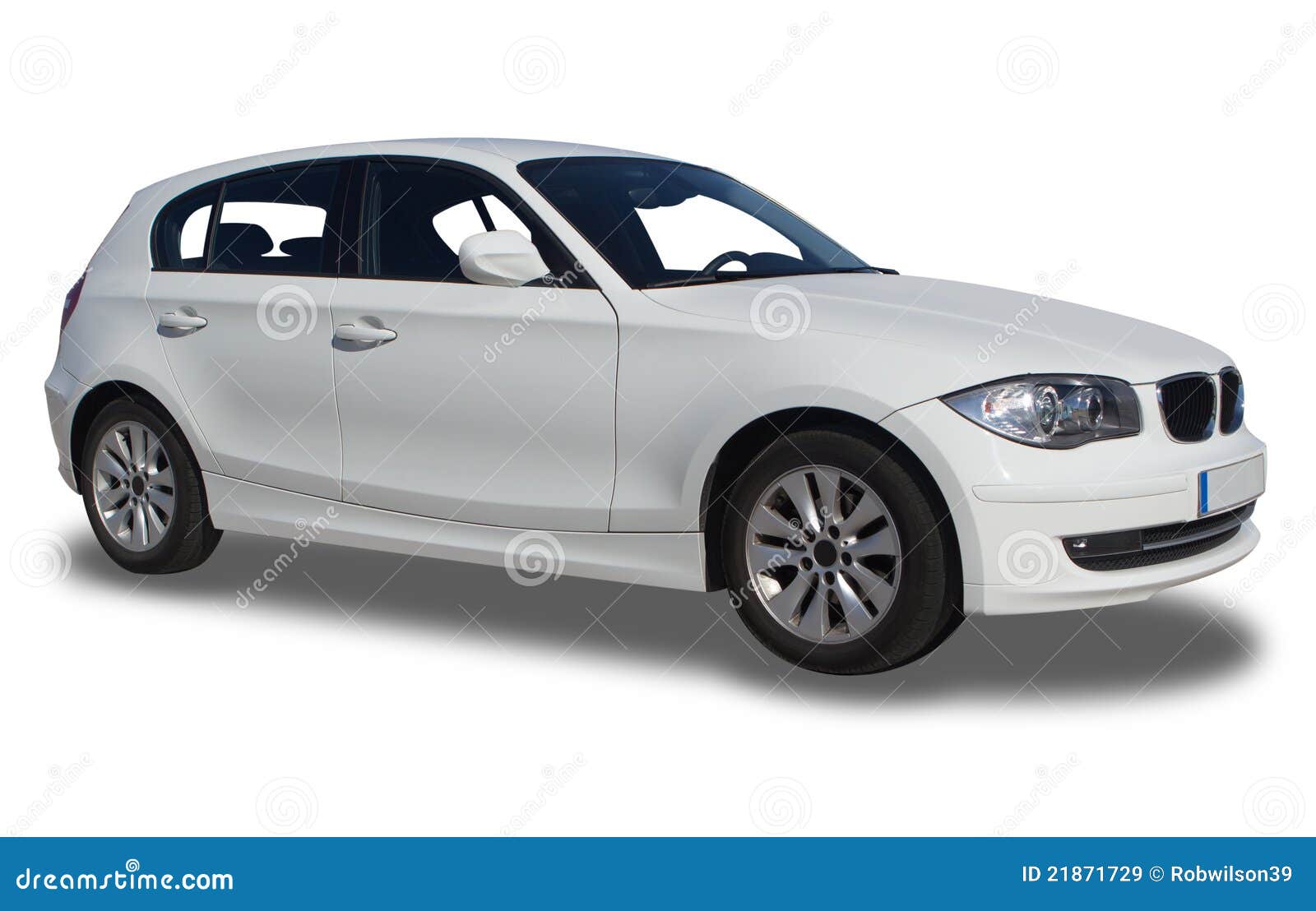 Coche blanco imagen de archivo. Imagen de familia, conducir - 21871729