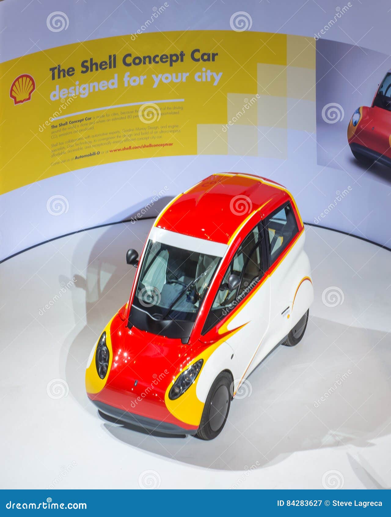 Coche Del Concepto De Shell Oil Project M 1-Door Fotografía editorial ...