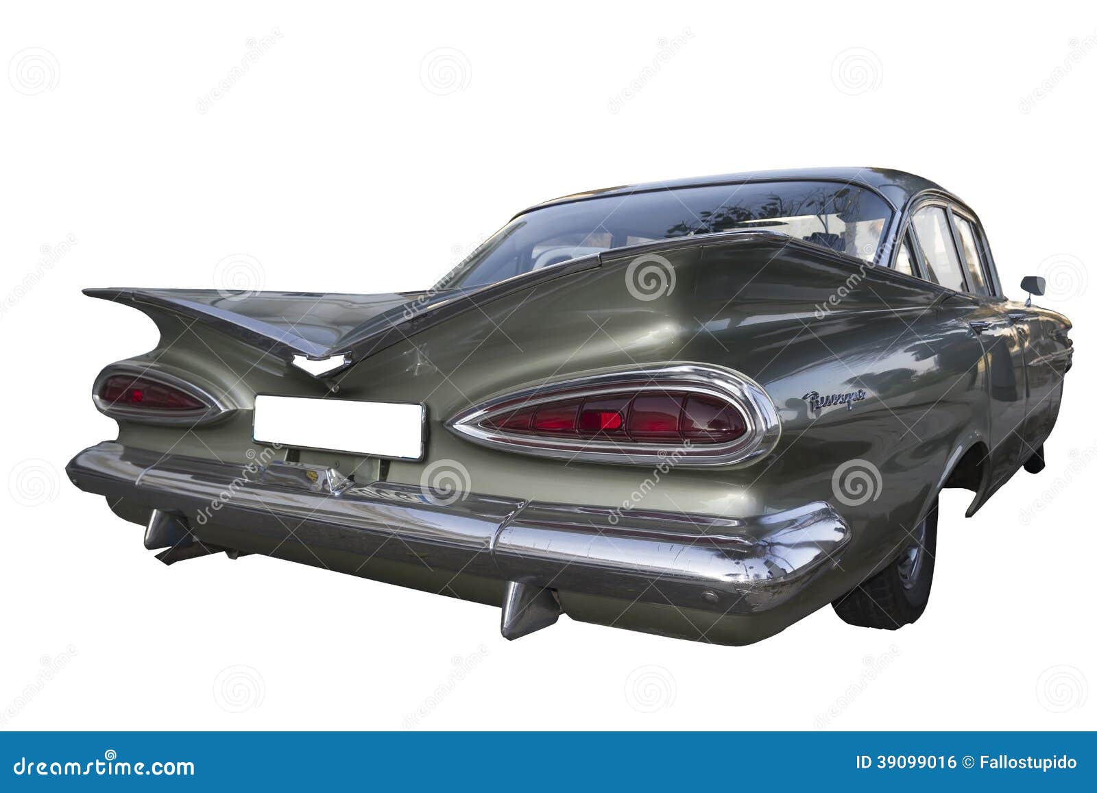 Coche 1959 Del Vintafe De Chevrolet Biscayne (impala) Foto editorial ...