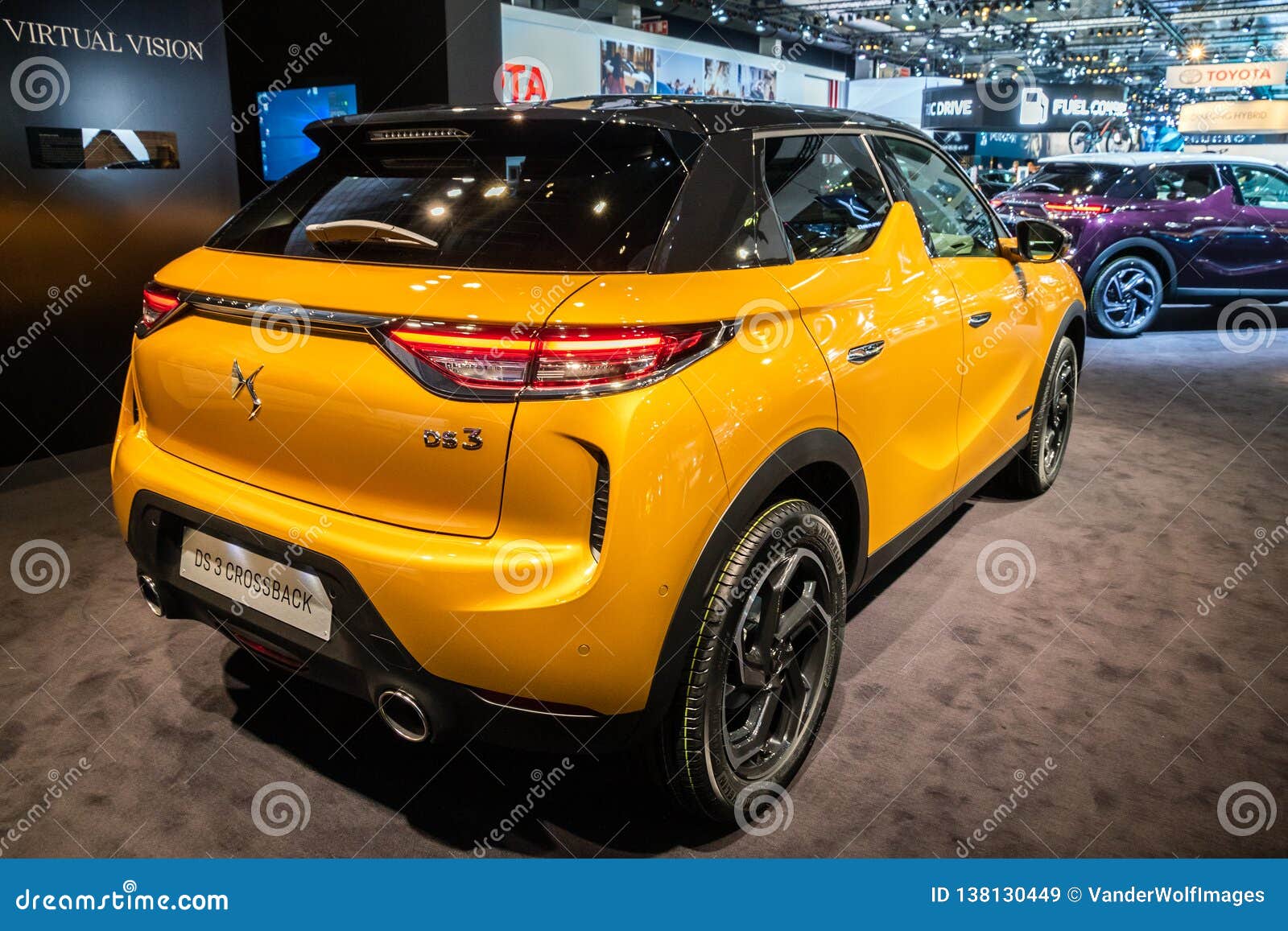 Coche E-tenso Del DS3 Crossback De Citroen Imagen de archivo editorial ...