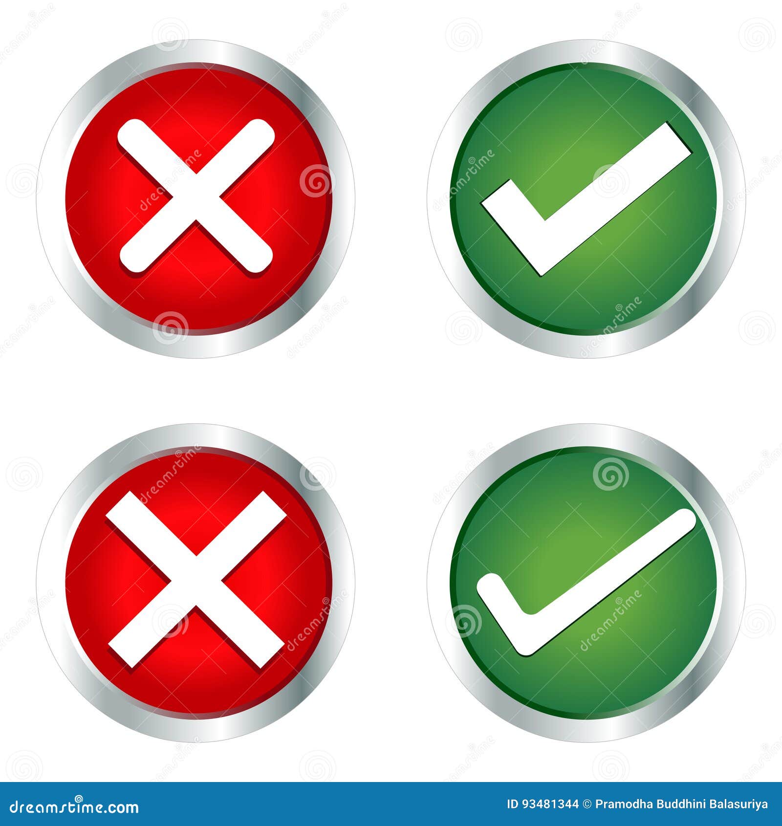 Coche, Mark Icons faux illustration de vecteur. Illustration du ...