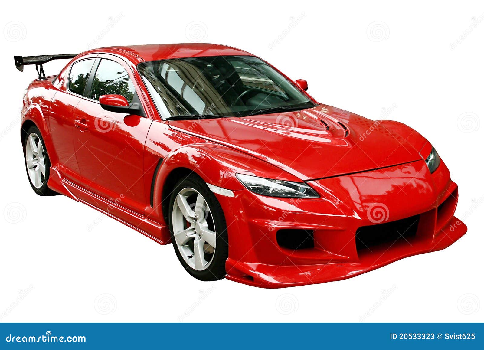 Coche rojo imagen de archivo. Imagen de transporte, ajuste - 20533323