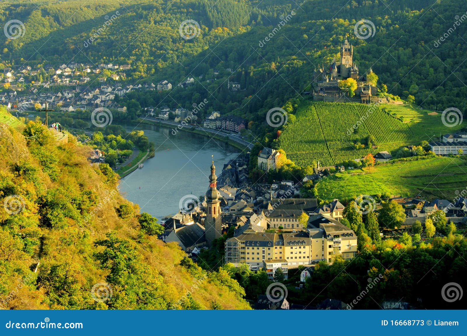 Cochem stock image. Image of gothic, moselle, germany - 16668773