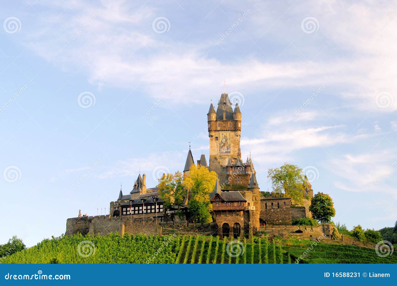 Cochem Castle Royalty-Free Stock Photography | CartoonDealer.com #17550647