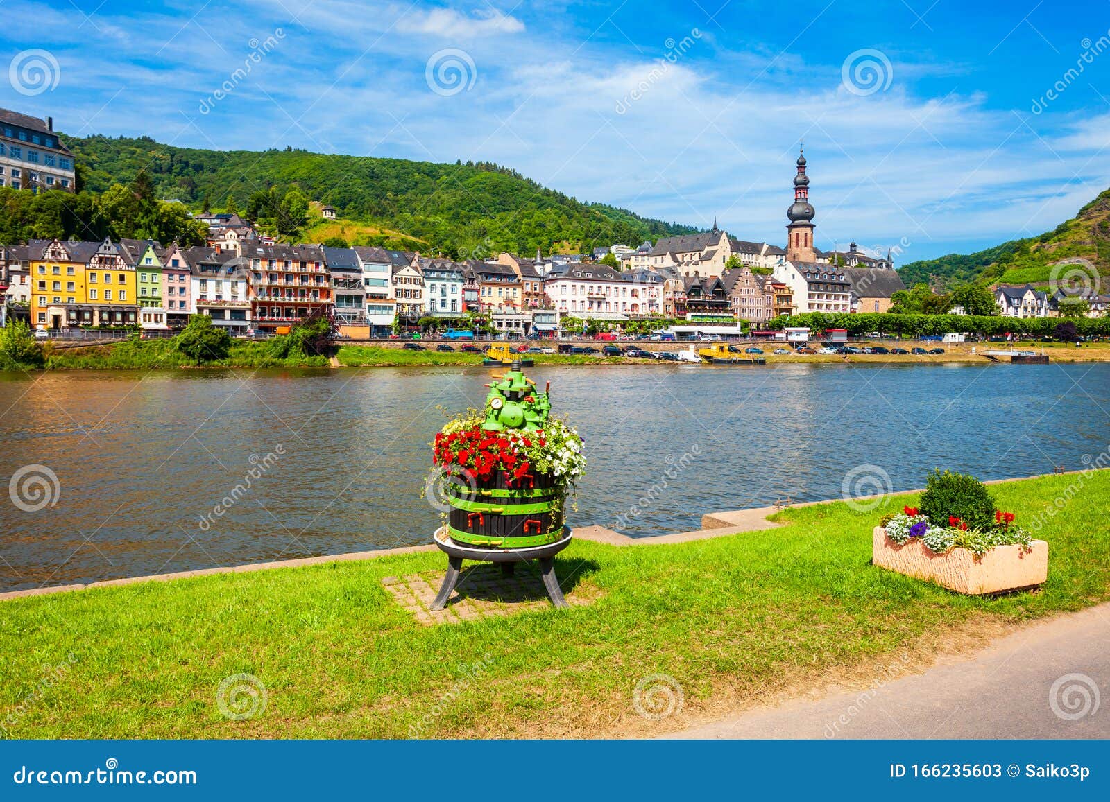 Cochem old town in Germany stock image. Image of gothic - 166235603