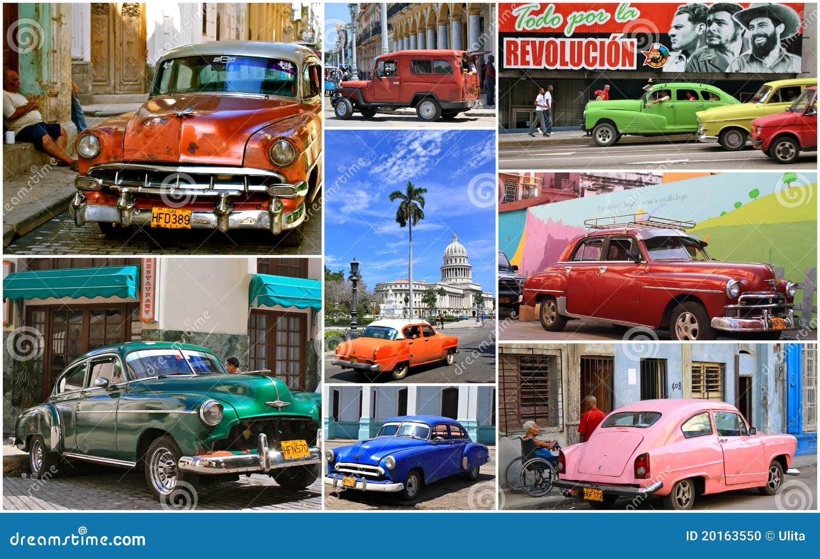 Coches Cubanos De La Vendimia Imagen editorial - Imagen de viejo ...