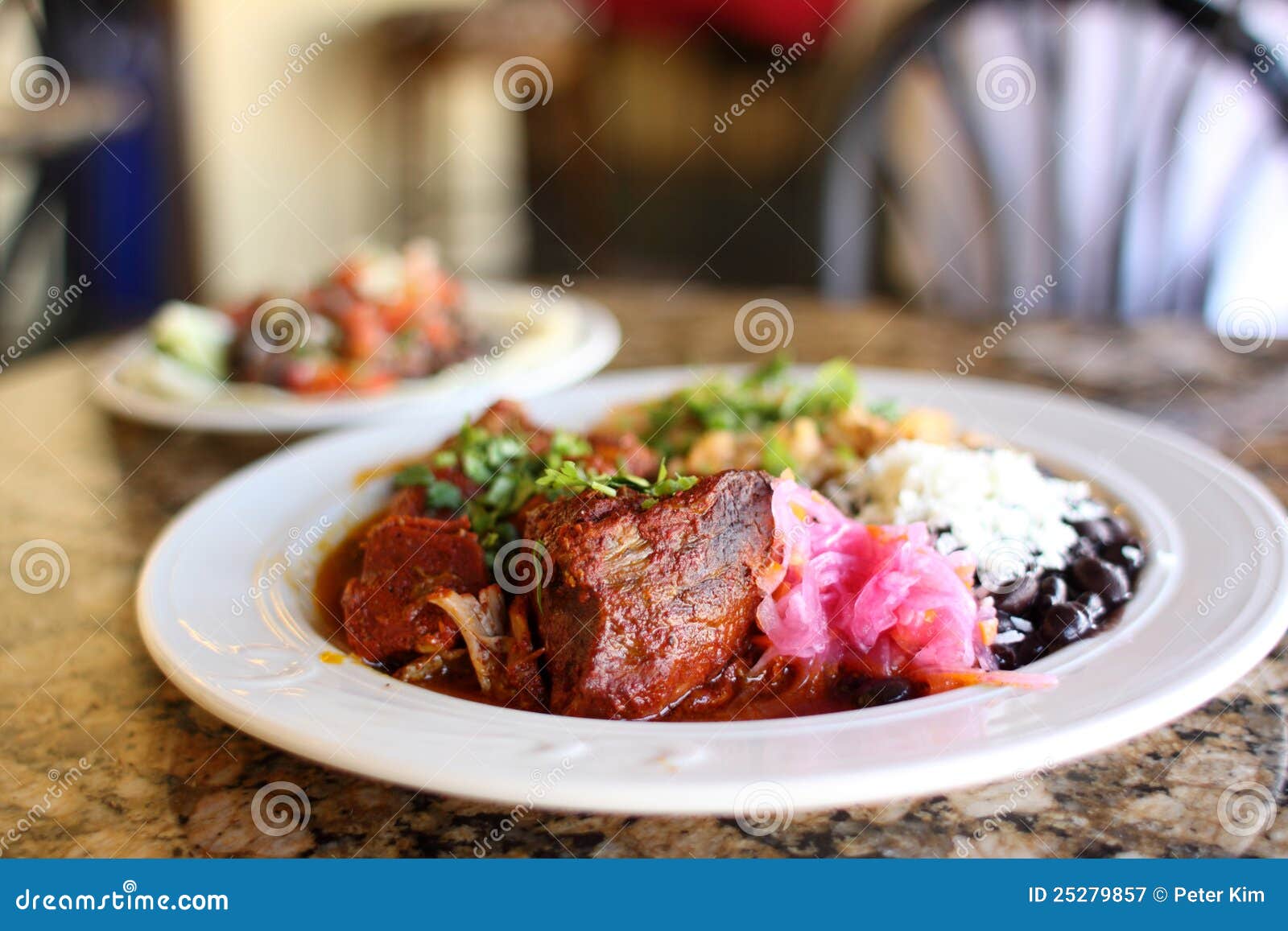Cochinita pibil plate stock image. Image of sauce, restaurant - 25279857
